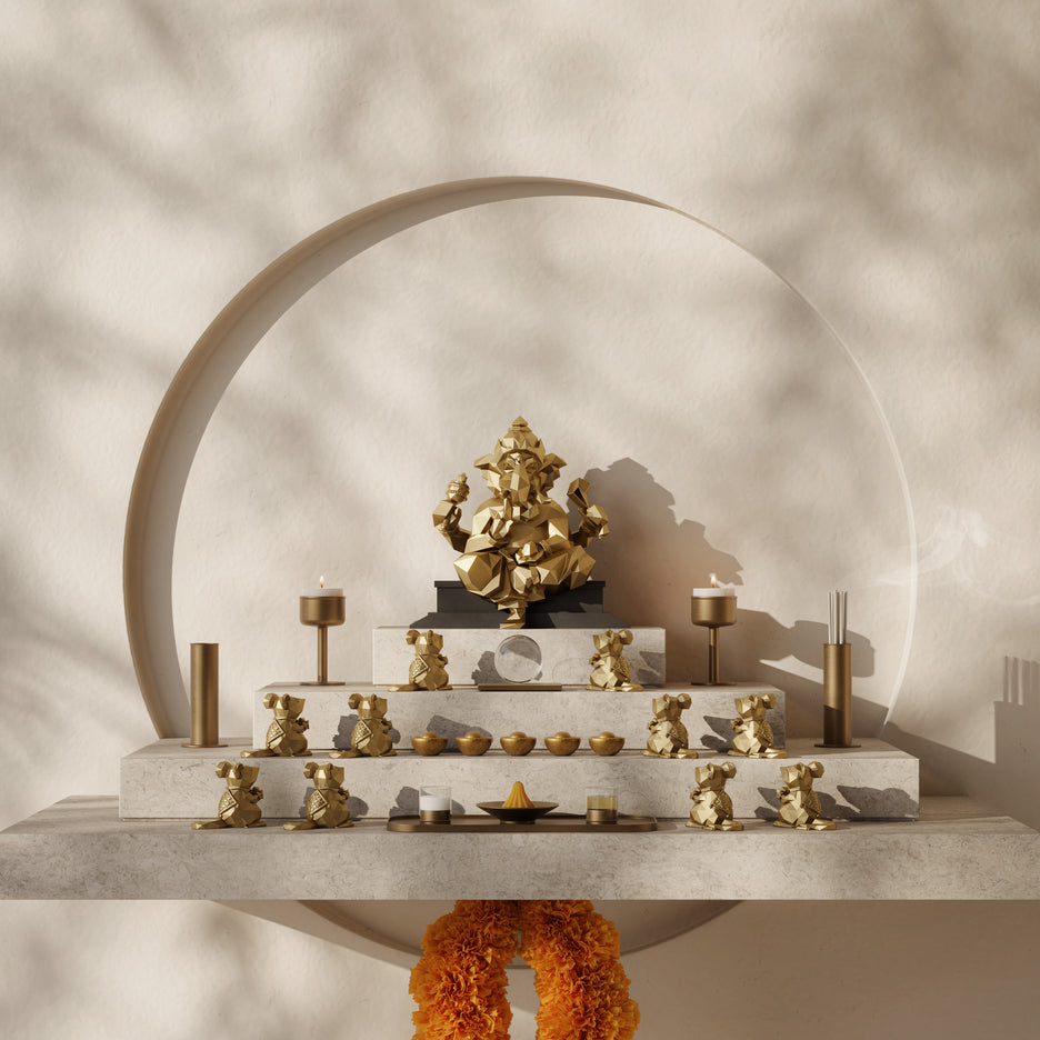 The Mooshika Vahana องค์หนูมุสิกะสีทอง – Karava Thailand